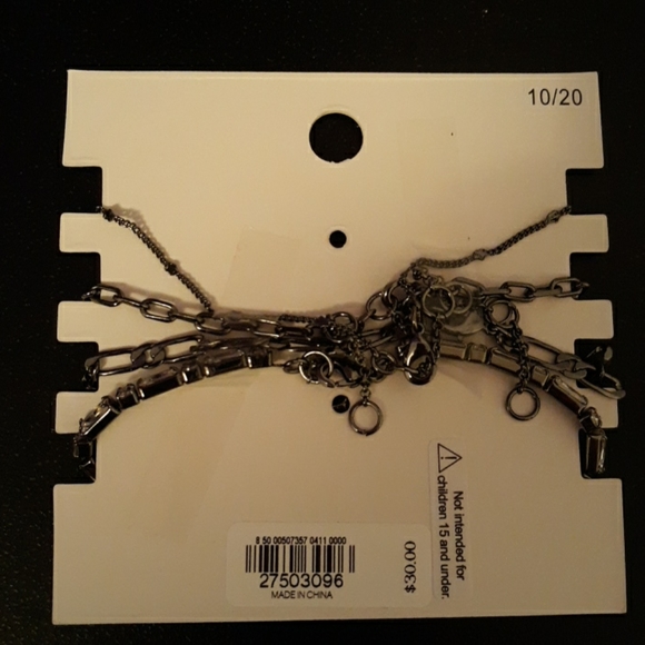 Express | Jewelry | New Express 4 Star Chain Bracelet Gift Set | Poshmark